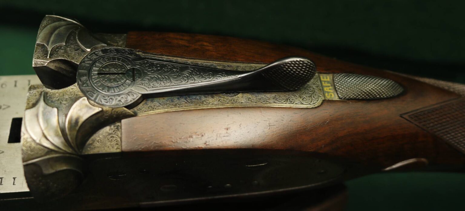 DBHE 12bore Truelock & Harris Side by Side - A.W.Rule and Son Gun ...