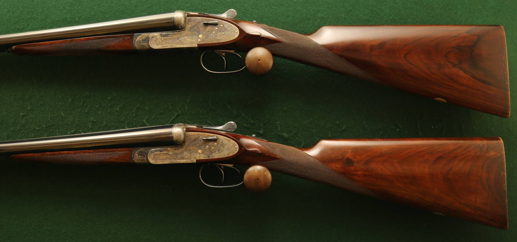 Pair DBHE 12bore AYA No1 Side by Side - A.W.Rule and Son Gun Makers Ltd